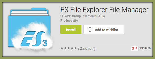 Best Free Android file Explorer: Es File Explorer - World Tour Outdoor ...
